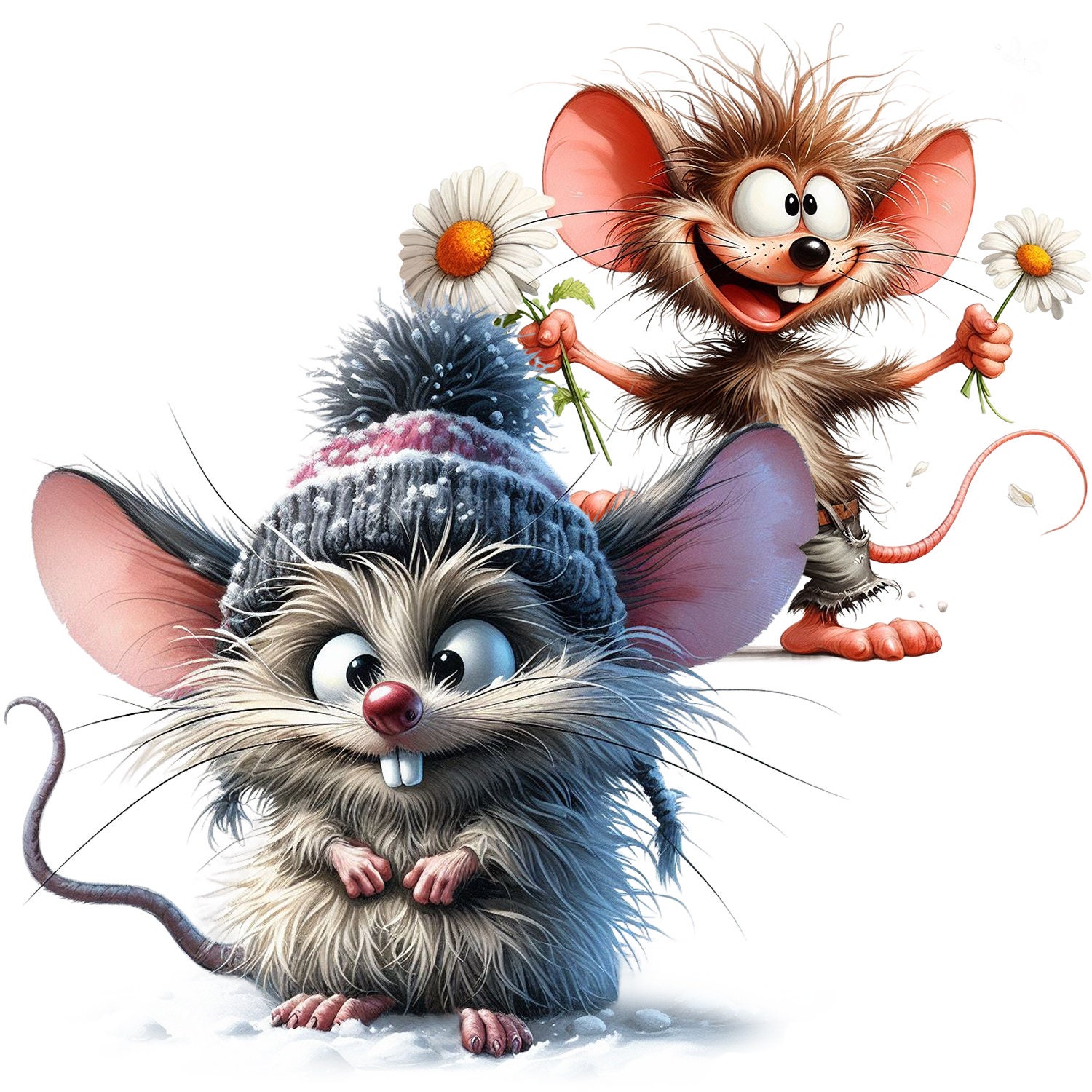 Illustrations of Funny Mice, Creative Files, Images for Your Creativity ...