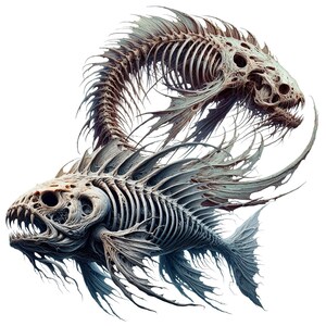 Creepy Fish PNG, Digital Fish, Unusual Images, Scary, Deep Sea Fish ...