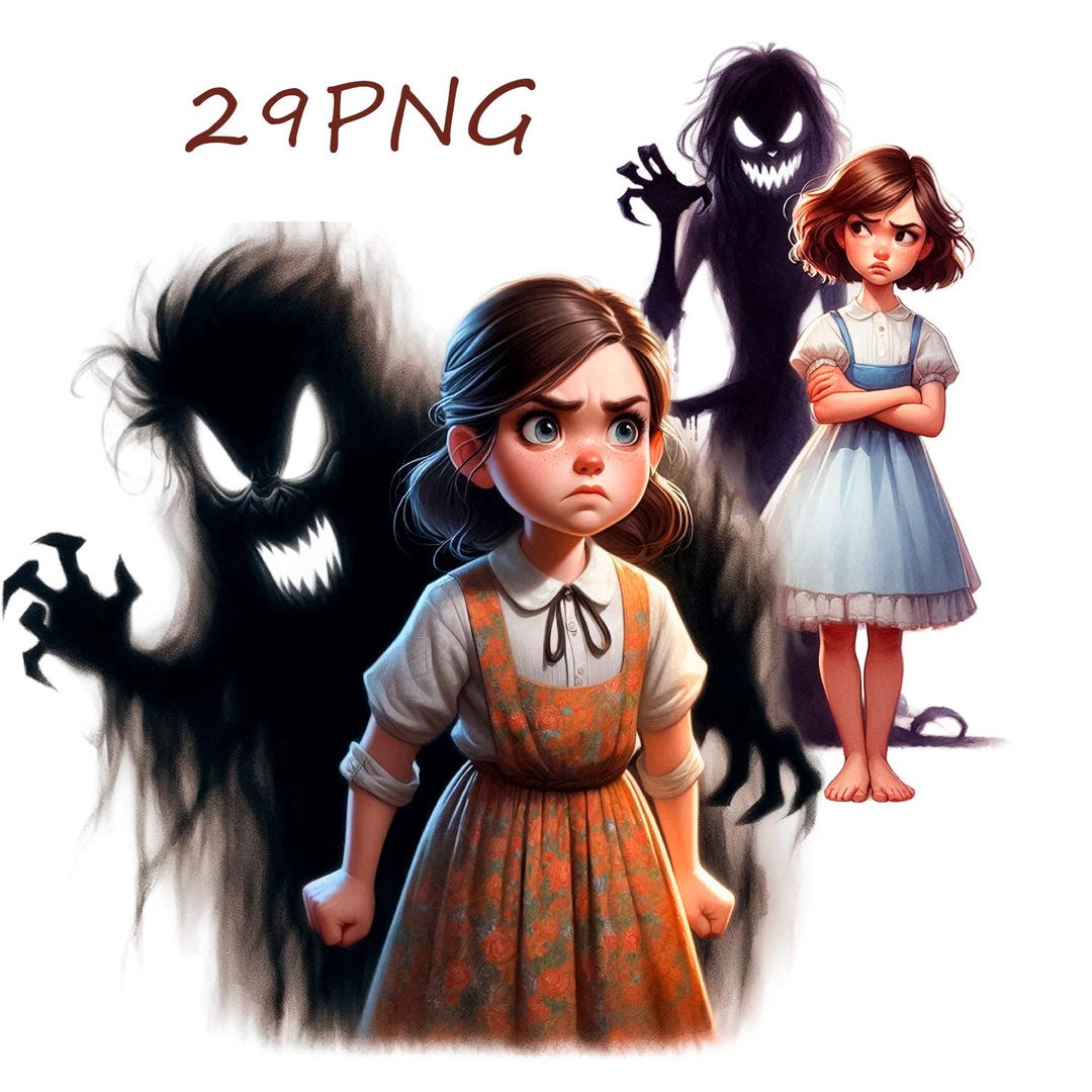 Children and Horror PNG, Nightmare PNG, Mysticism Digital, Creative ...