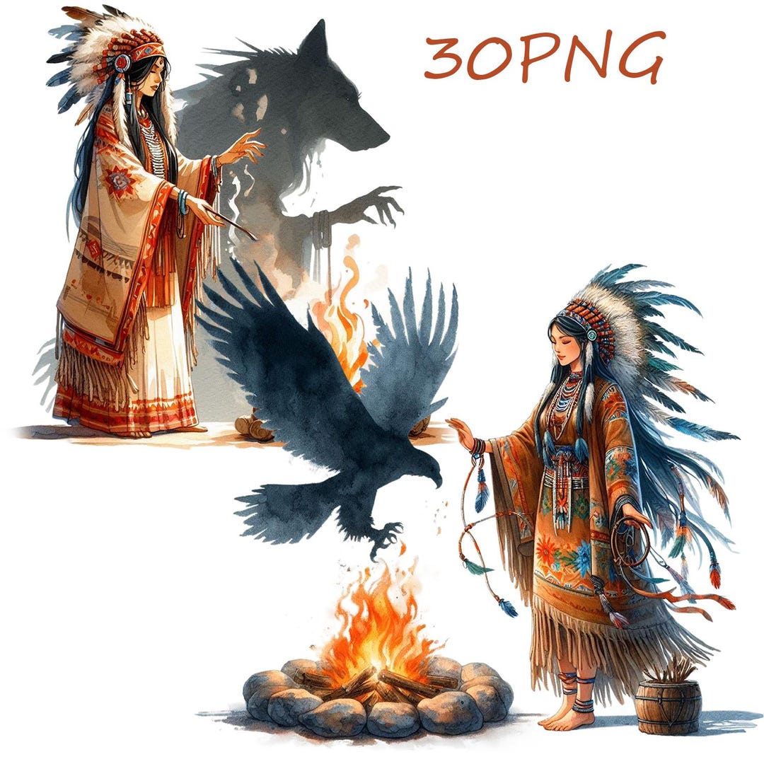 Native American Magic, Native American PNG, Printable Files, Creative ...