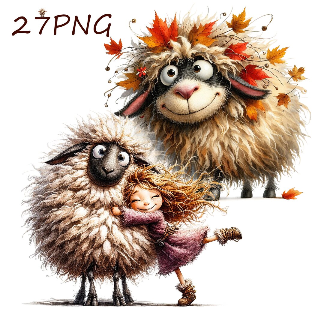 Illustrations of Funny Sheep, Creative Files, Images for Your ...