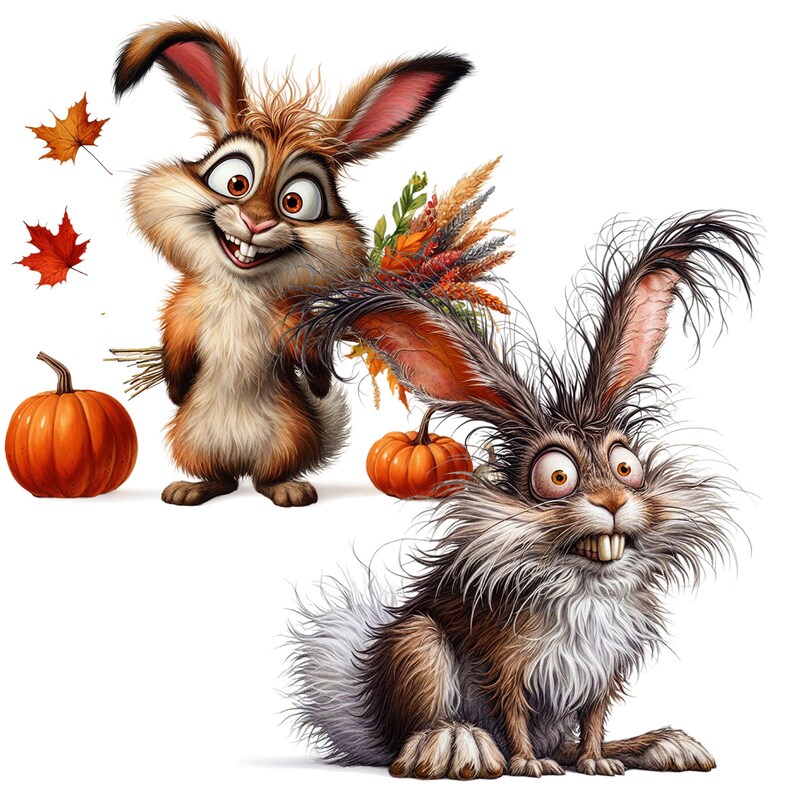 Rabbit, Funny, Unusual, Images for Your Creativity, for Printing on Any ...