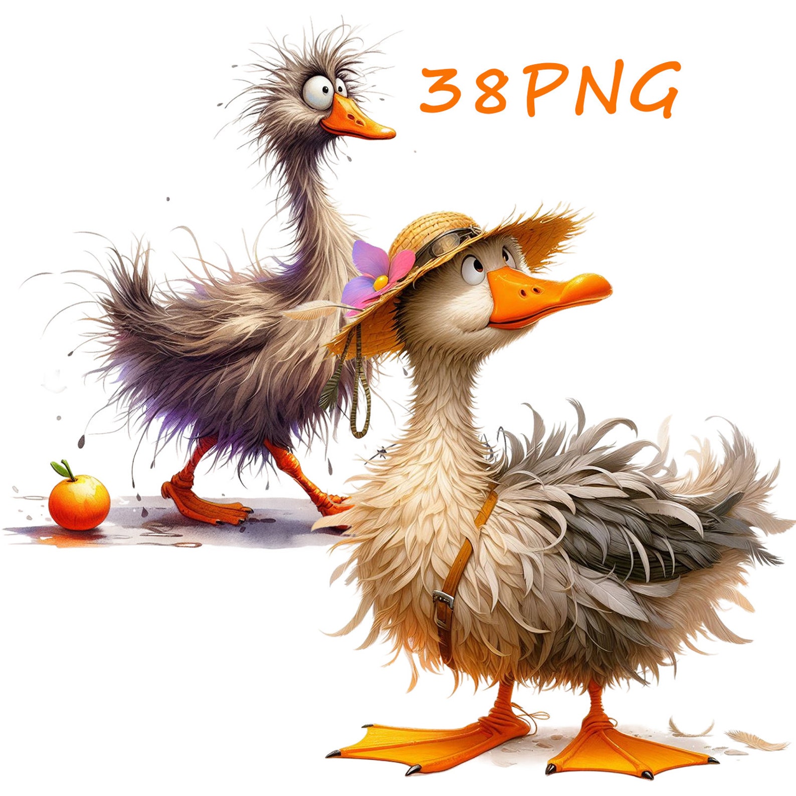 Funny Goose Images, Funny Goose, Illustrations for Printing on Any ...