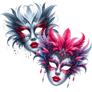 Carnival Venetian Mask PNG, Masquerade Masks, Mask Clipart, Carnival ...