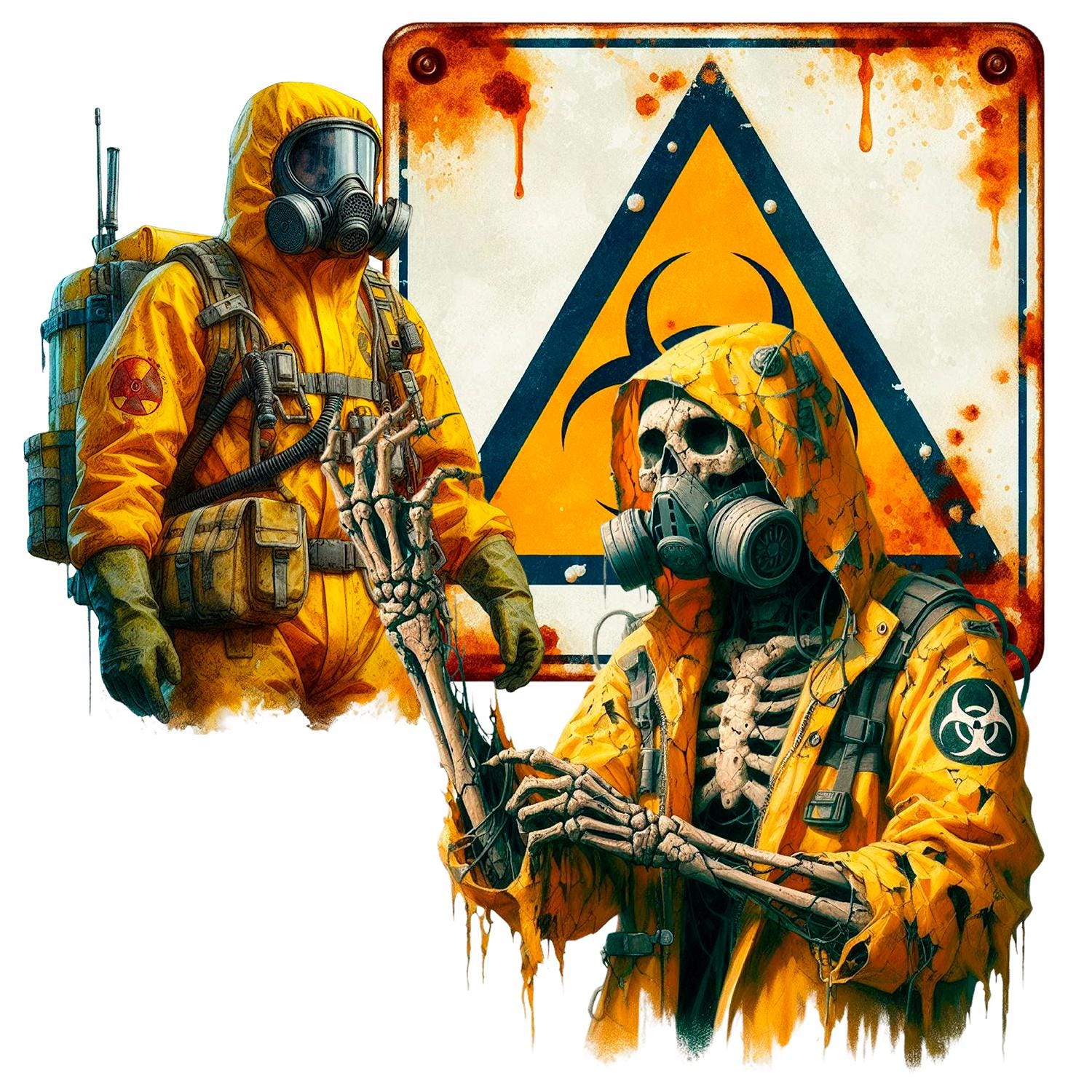 Zombie Apocalypse PNG Clipart: Horror Illustrations (40 PNG) - Etsy