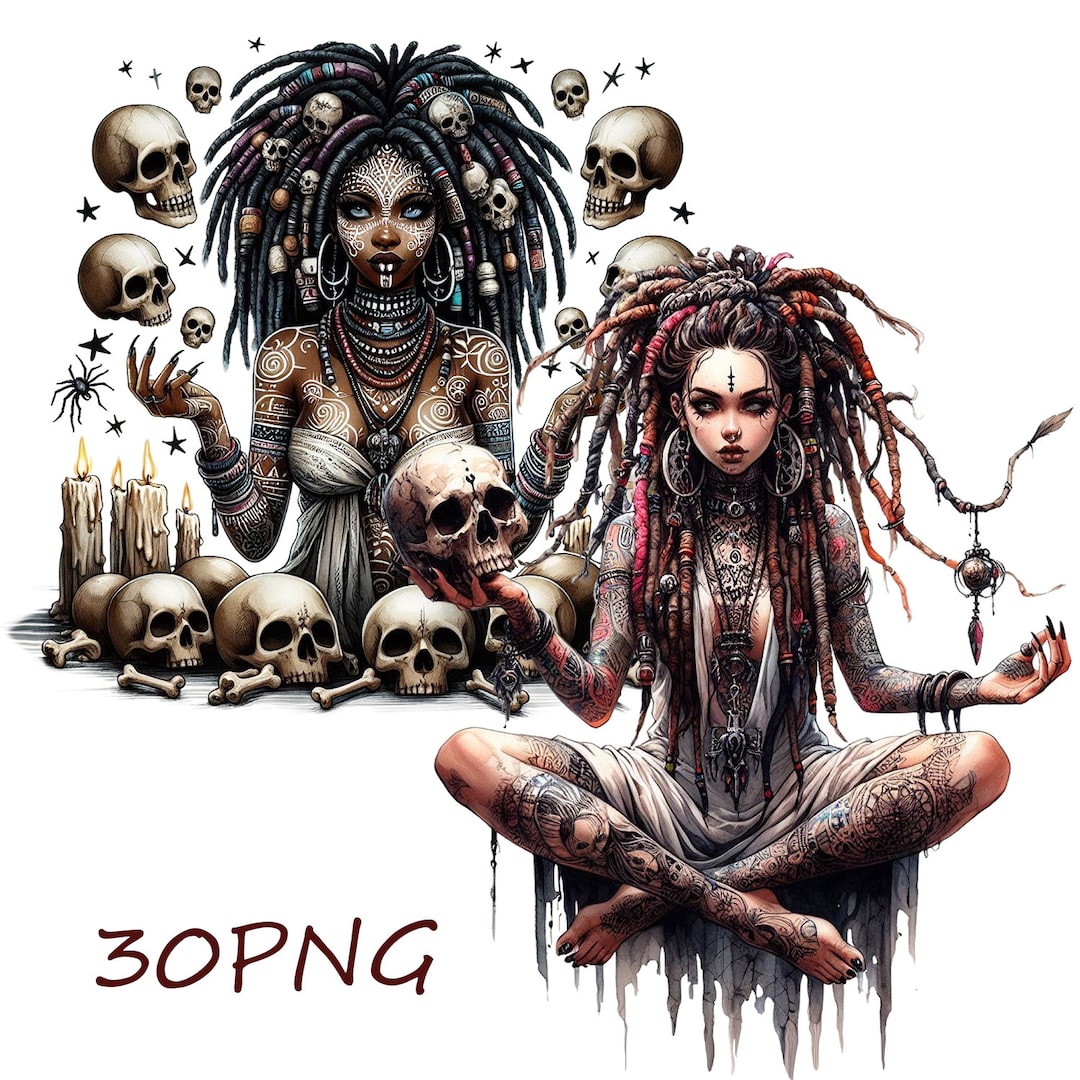 Voodoo Magic, Voodoo Priestess, Files for Printing, Images for ...
