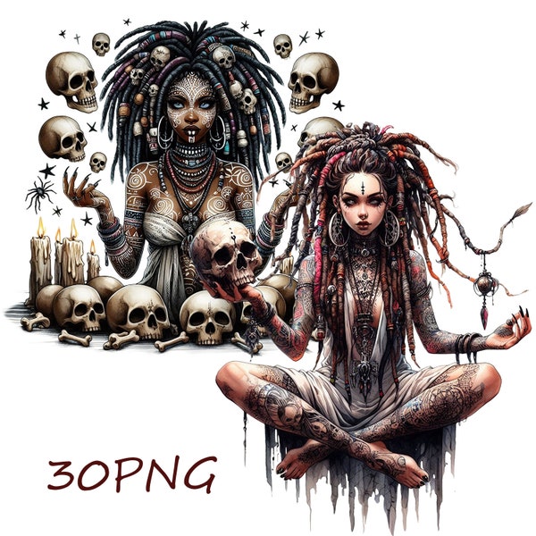 Voodoo Priestess Wall Art - Etsy