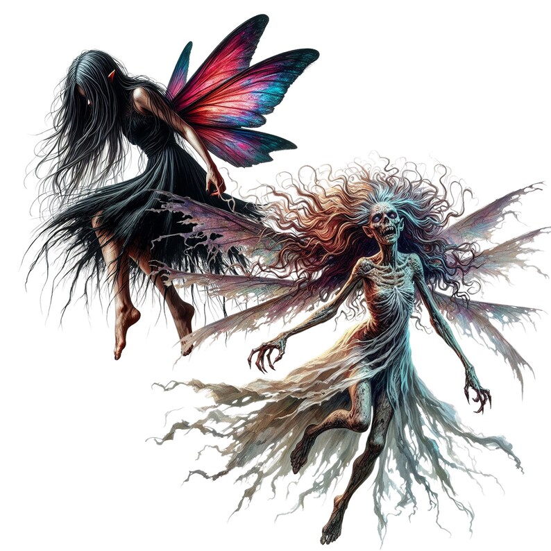 Forest Fairies, Cute Fairies, Evil Fairies Clip Arts for Printing ...