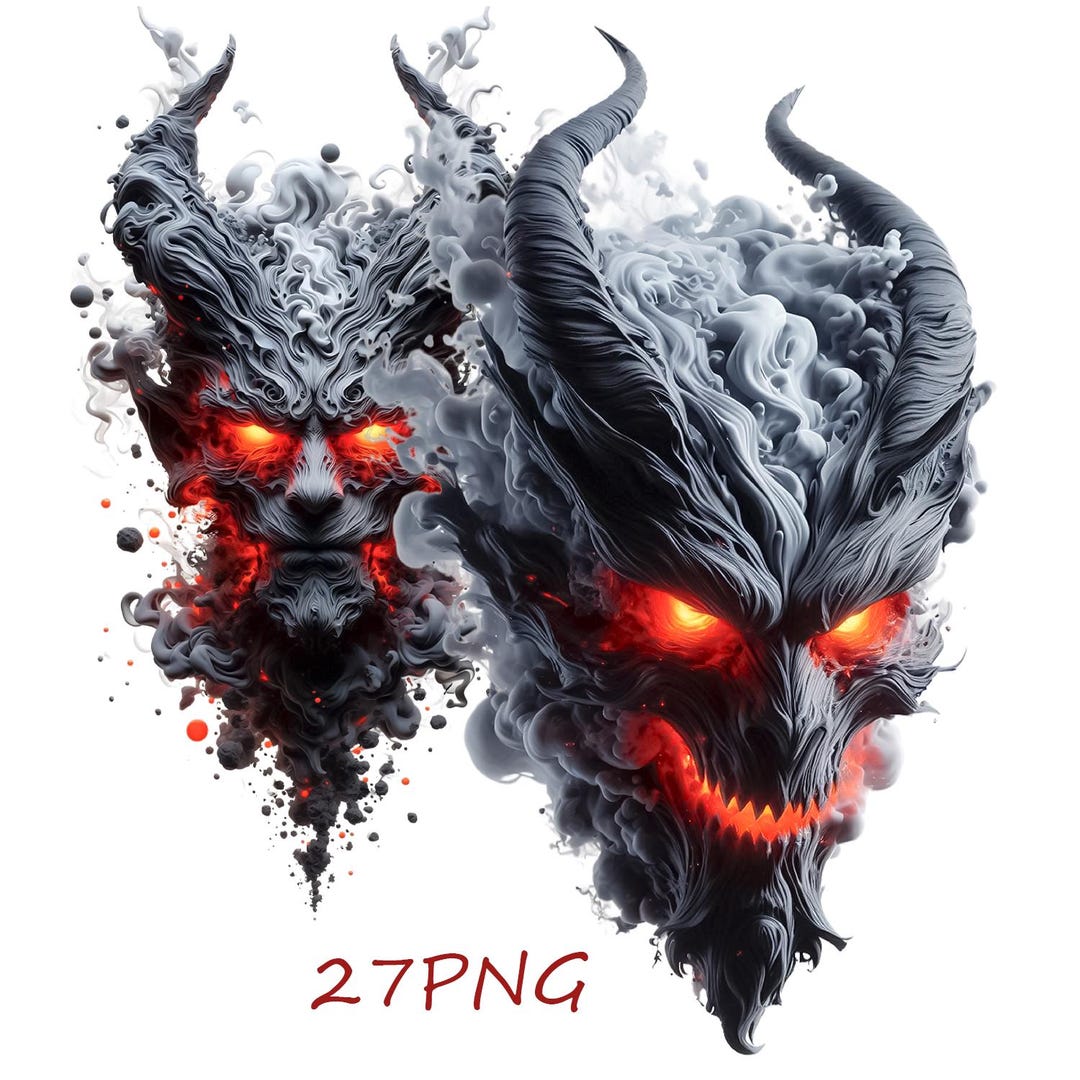 Demon PNG, Demon Drawing PNG, Mysticism Digital, Creative Images for ...