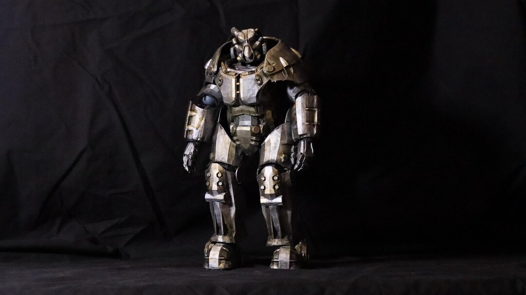X01 Power Armor Desktop Display Model From Fallout 4 - Fully ...
