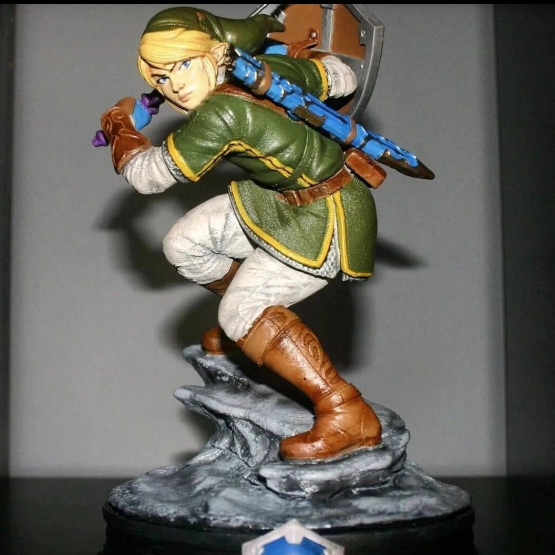 Legend of Zelda Link STL Digital File Collectible Model Please See ...