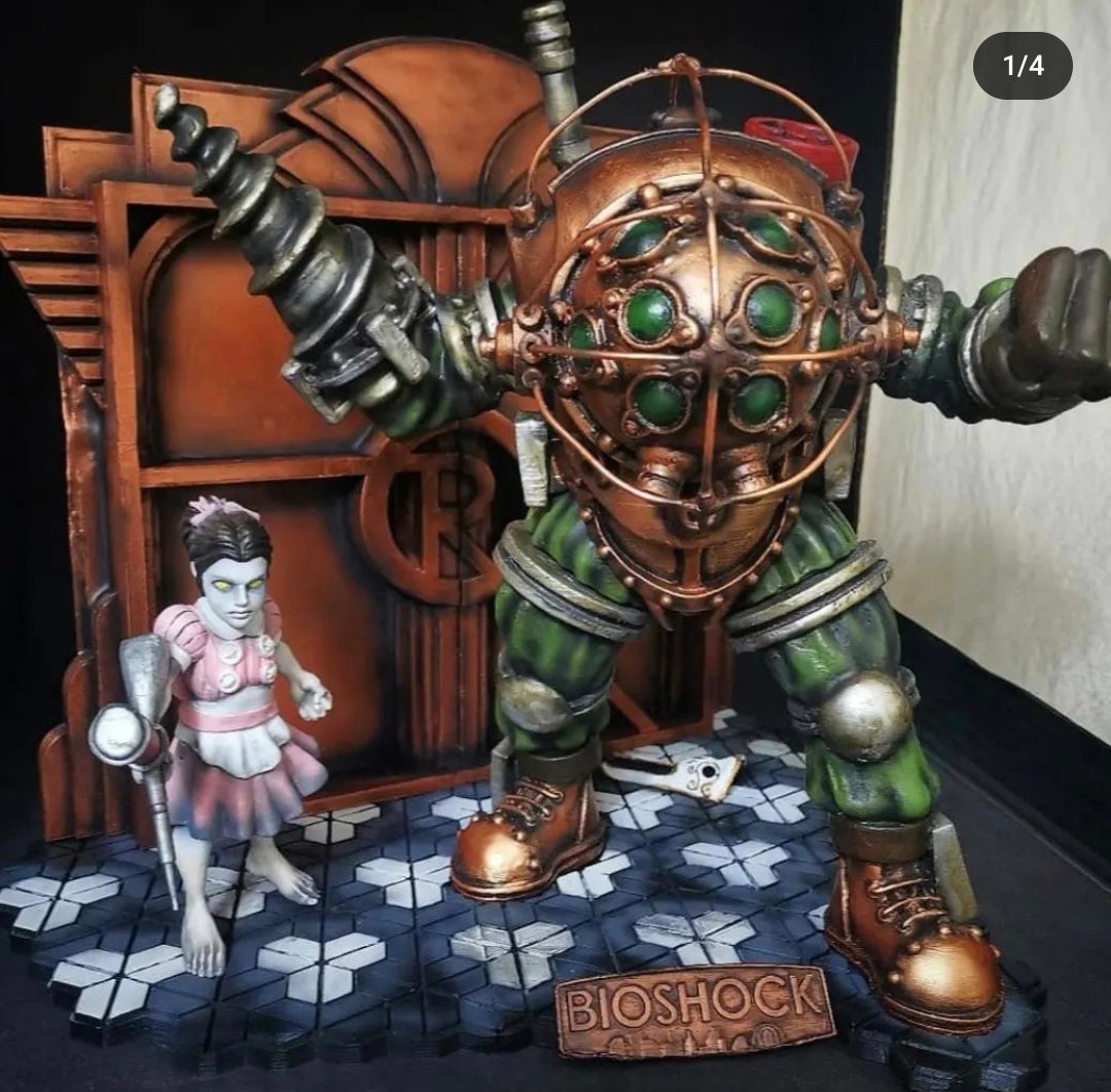 Big Daddy Bioshock STL Digital File Collectible Model Please See ...