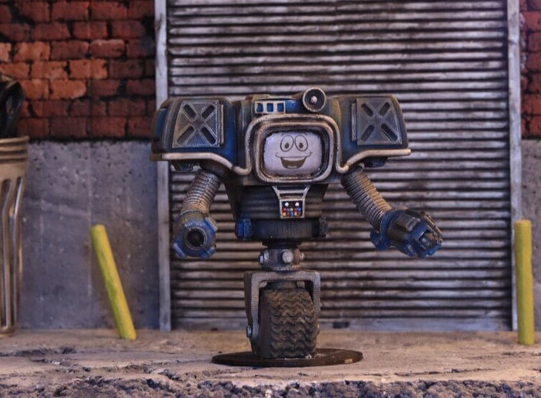 Fallout New Vegas Securitron Desktop Display Model - Etsy