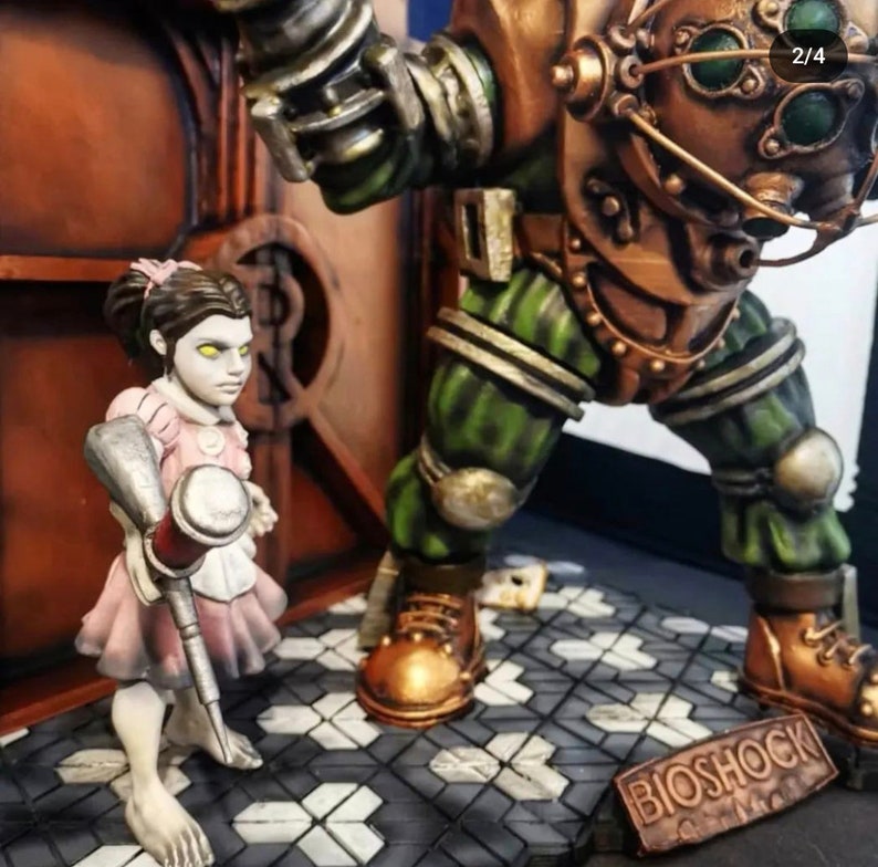 Big Daddy Bioshock STL Digital File Collectible Model Please See ...