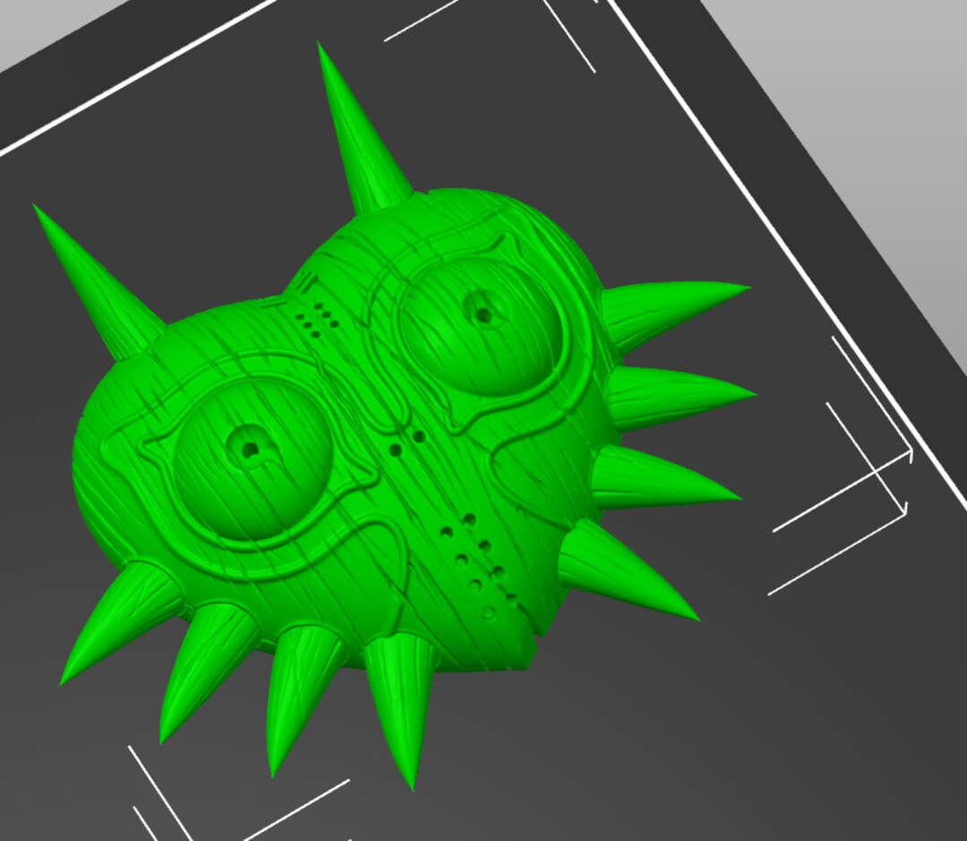 Zelda Majora Mask With Stand STL Digital File Collectible Model Please ...