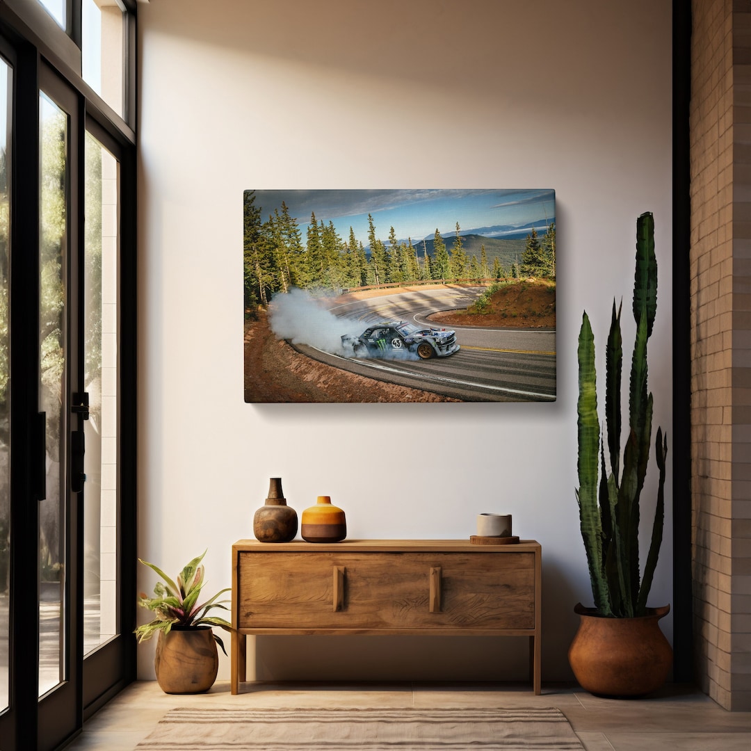 Ken Block Canvas or Poster, Rip Ken Block Legend Drifter, Motorsports ...