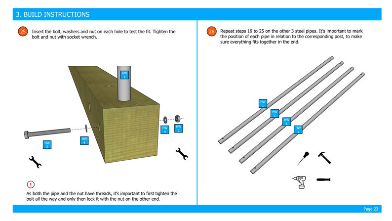 Outdoor Pull-up Rack Digital Plans - Etsy