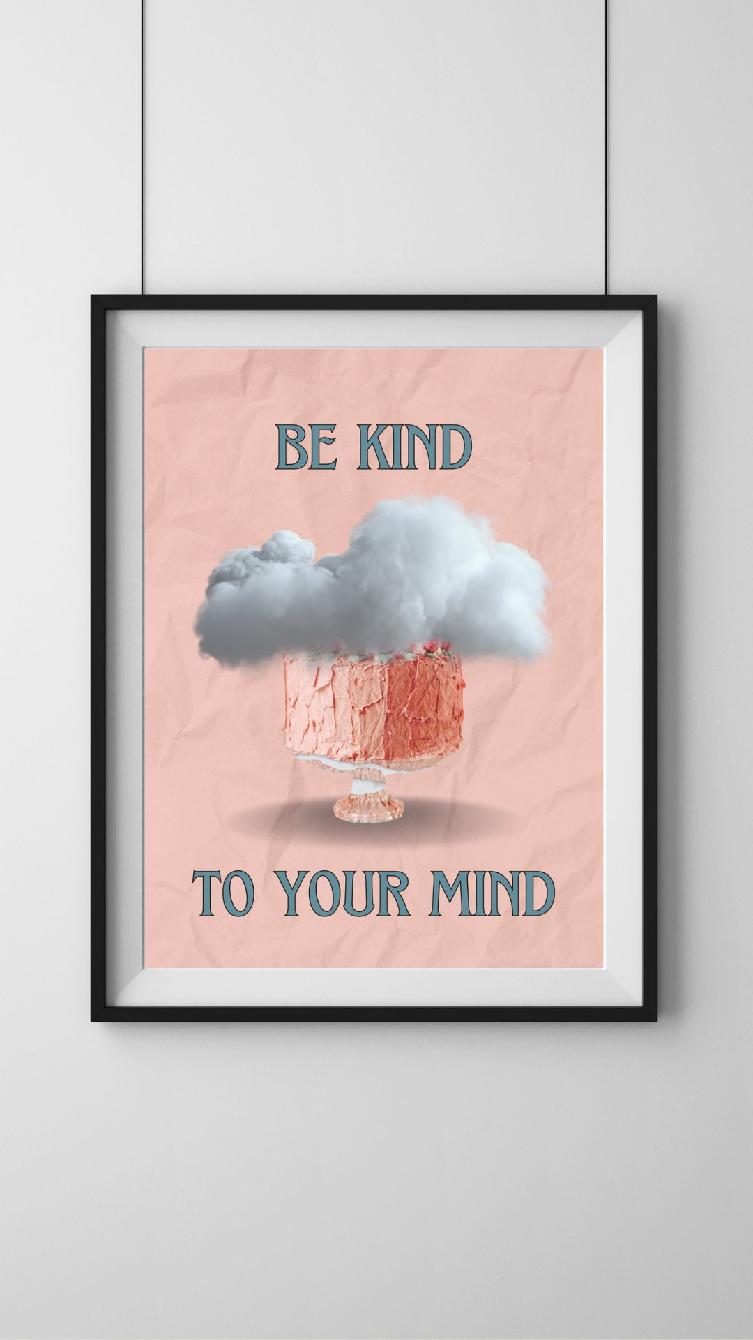 Poster Be Kind to Your Mind Printable / Digital - Etsy
