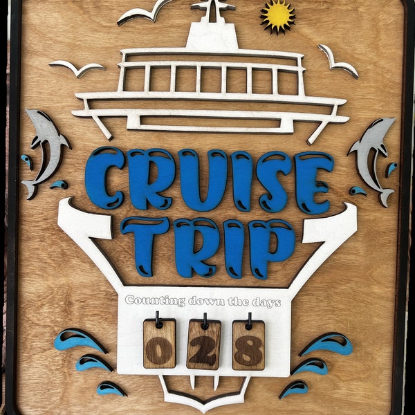 Cruise Countdown - Etsy