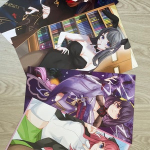 Hololive Vtuber Gawr Gura Mori Calliope Amelia Watson Ina Ninomae Kiara Takahashi Holomyth EN 11 ...