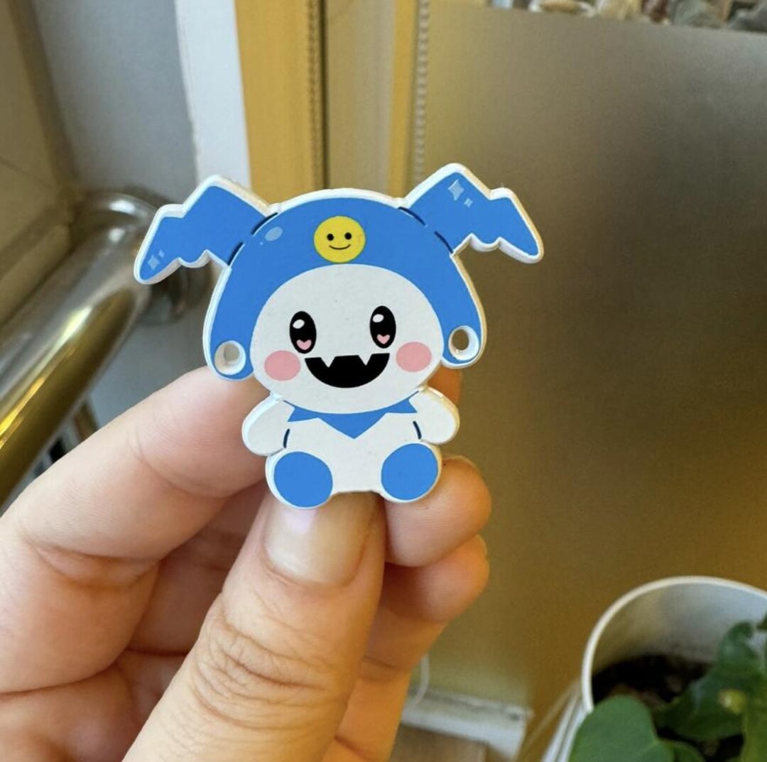 Cute Adorable Jack Frost Pin Mochipin for Persona SMT Fans - Etsy