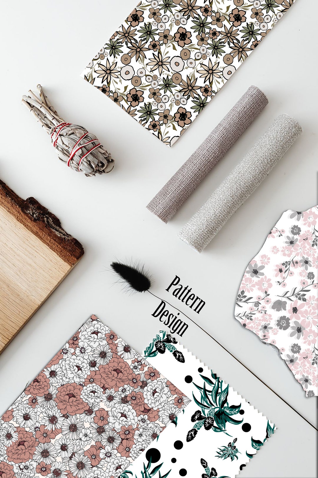 Digital Pattern Printable Wallpaper, Seamless Pattern, Fabric Pattern ...