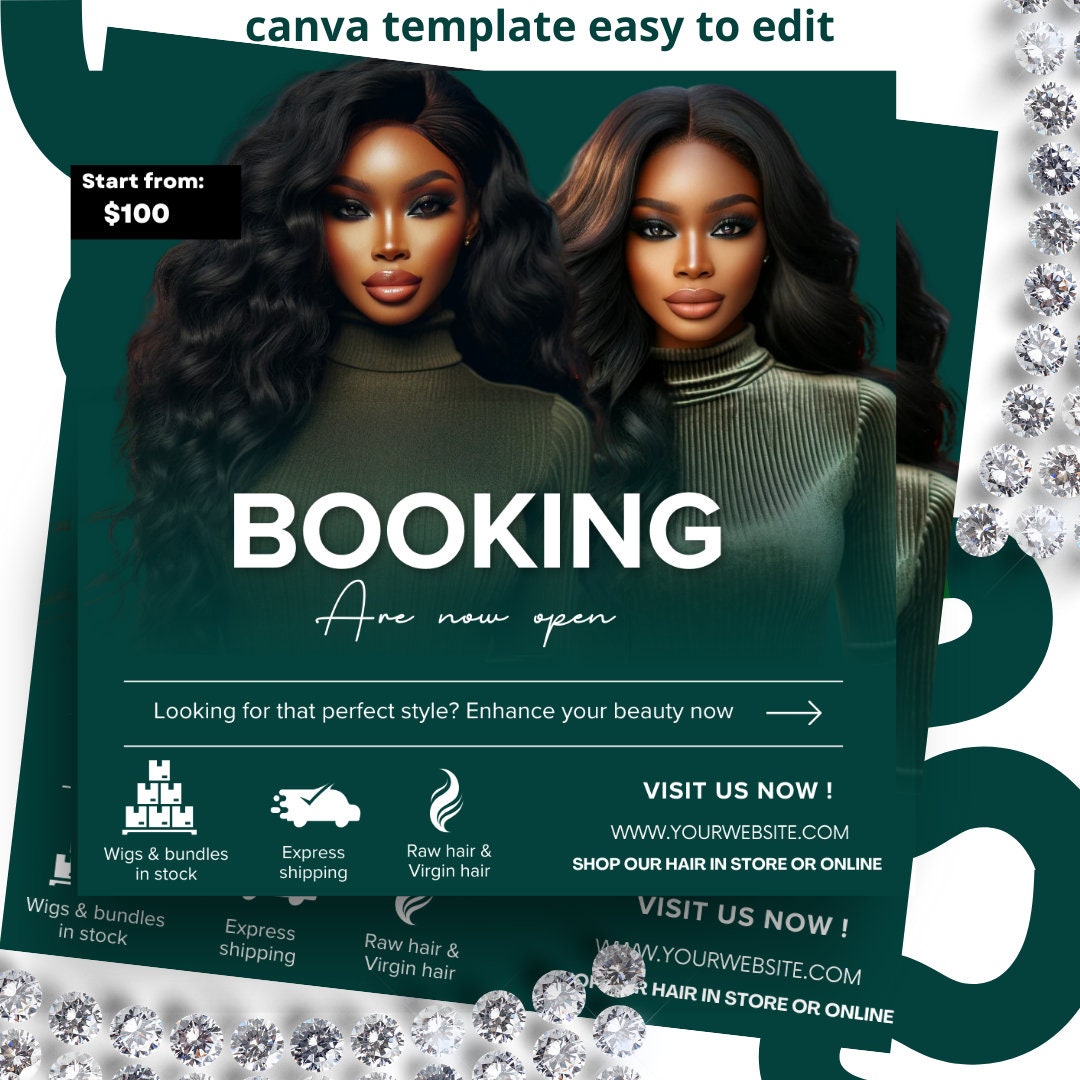 Booking Flyer, Template Marketing SOCIAL MEDIA Flyer, Appointments ...