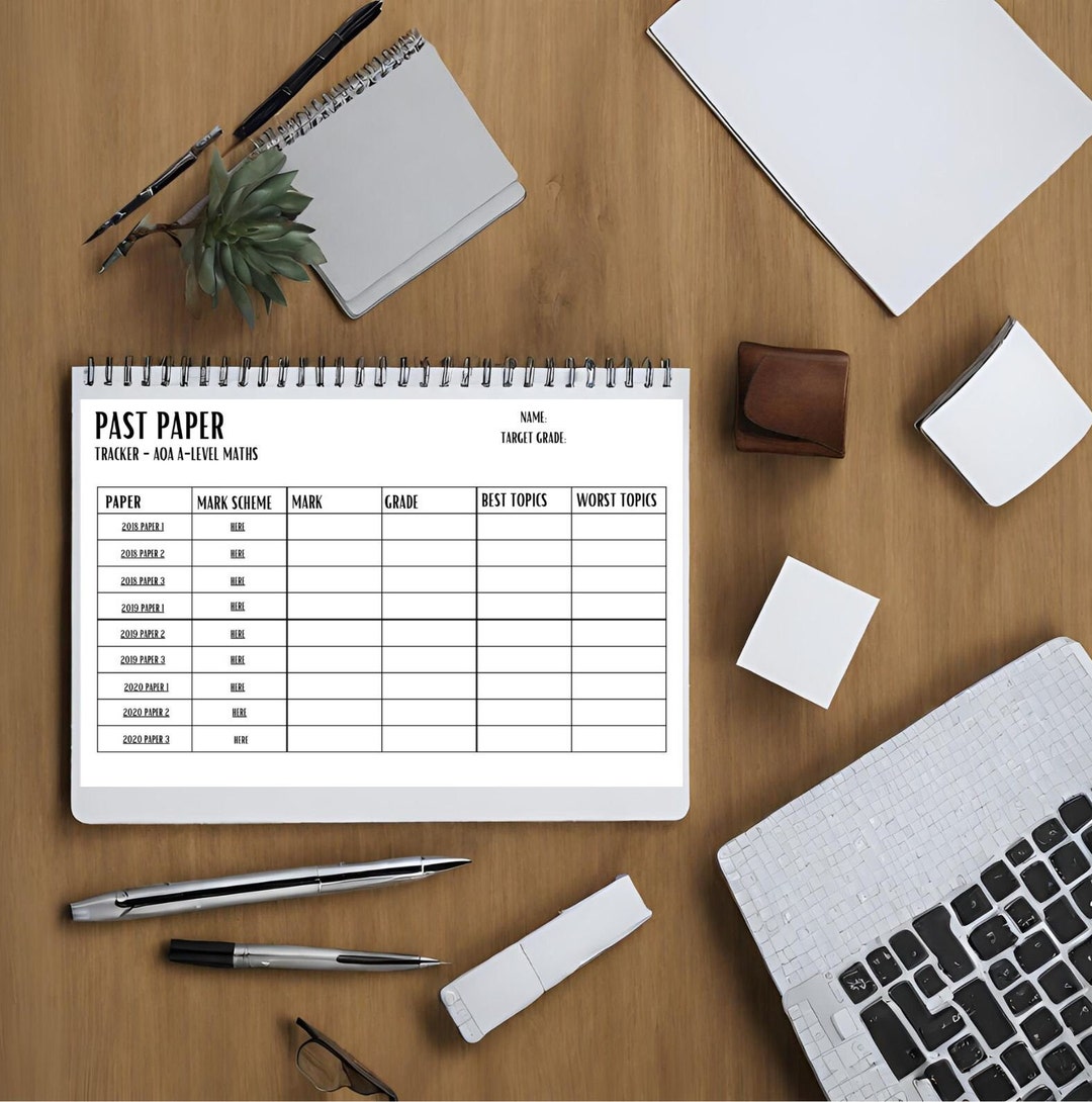 GCSE AQA MATHS Past Paper Tracker Higher - Etsy GCSE AQA MATHS Past Paper Tracker Higher - Etsy