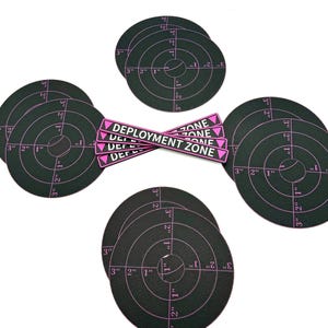 6 Wargaming Objective Mats for WH 40k or AOS 4.0 3d Printed, Custom ...