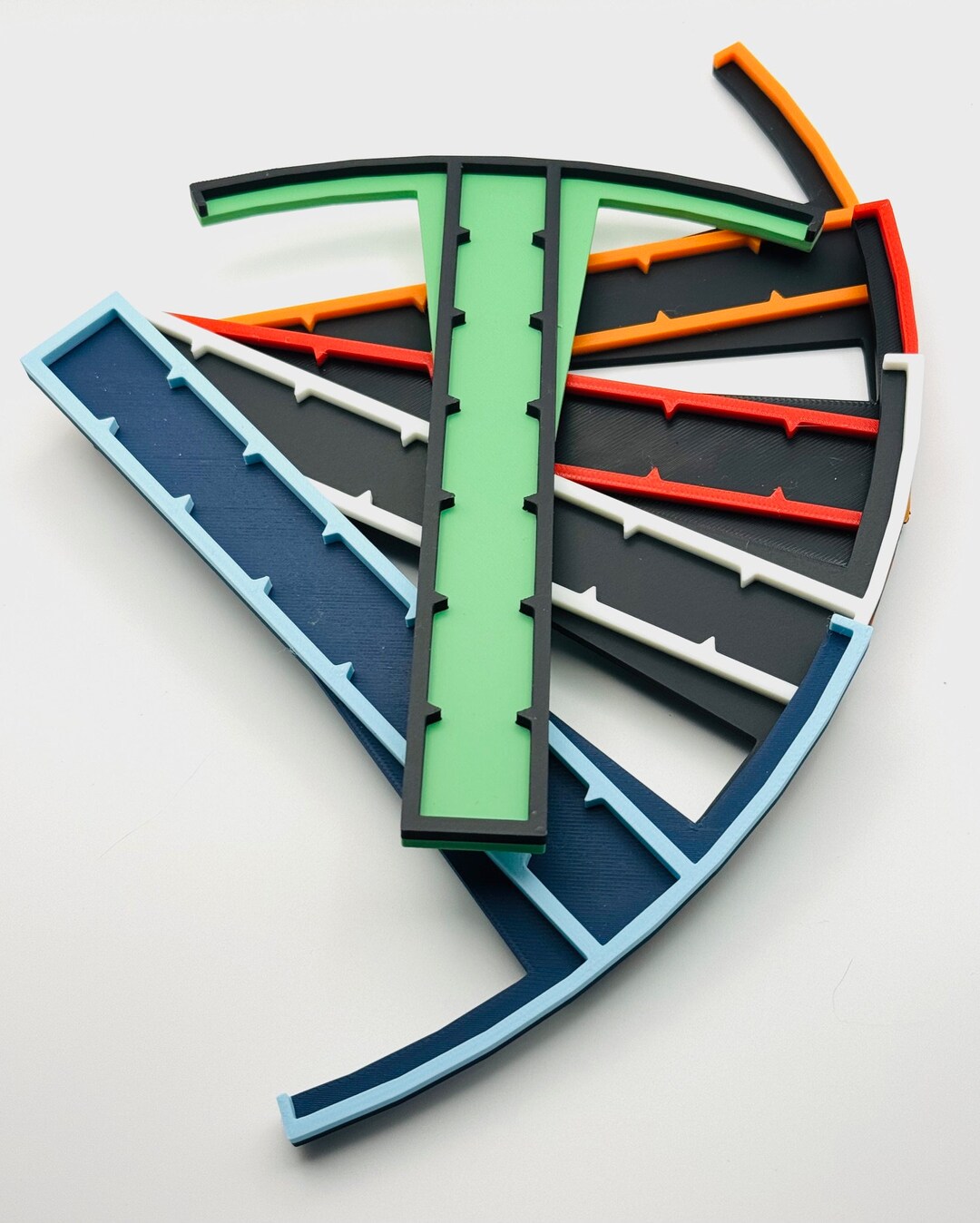 7" Deep Strike Ruler With Arc for Wargaming Measurements, Great for ...