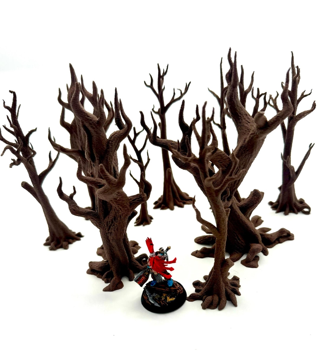 Dead Trees Diorama Scenery - Dark Realms Forge Terrain Evergreen Wilds ...