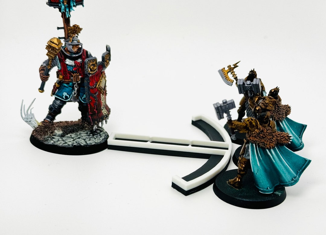 Wargaming 3 Inch Measuring Stick/ruler With Arc for Measurements, Great ...