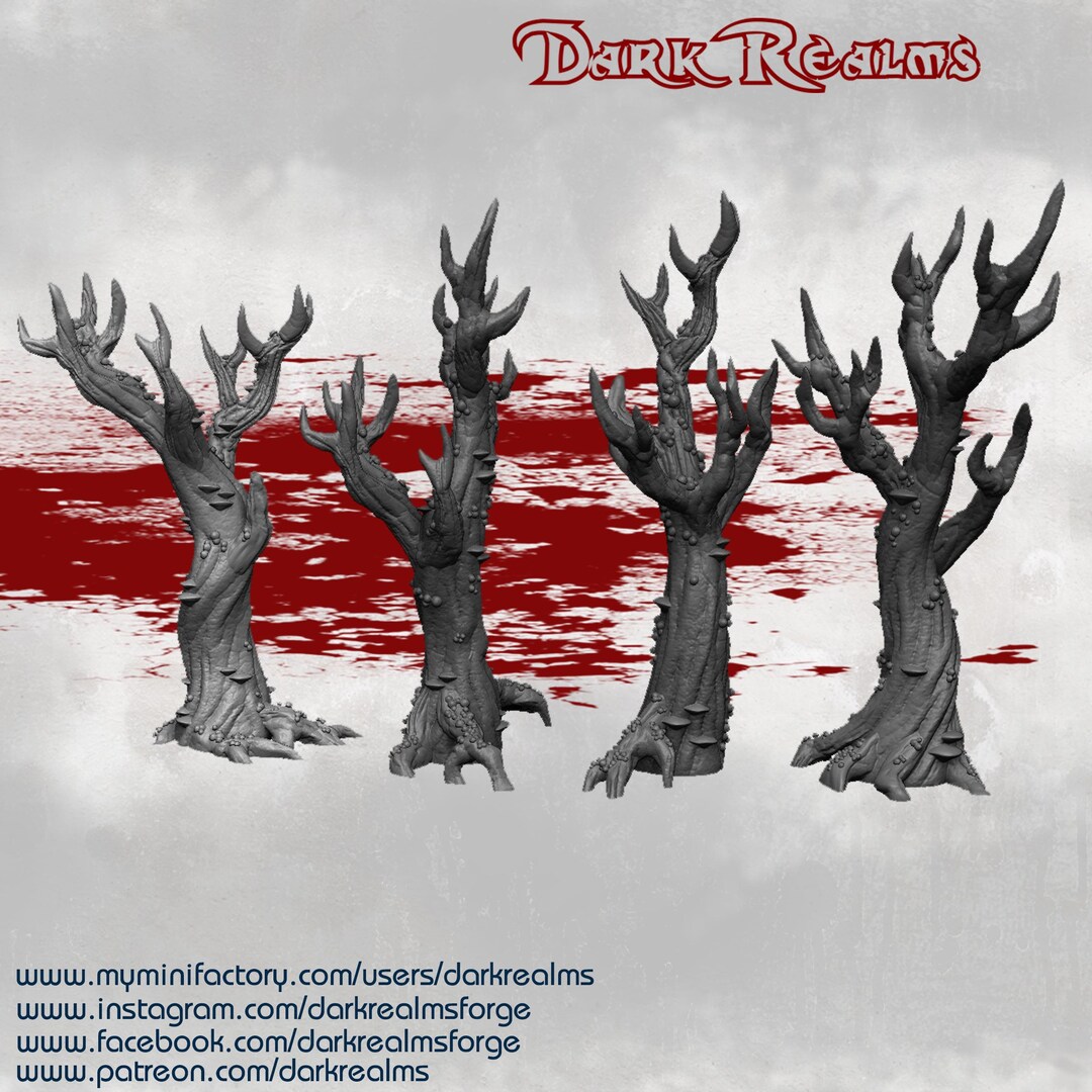 Tall Trees Diorama Scenery Terrain - Hidden Forest Realm by Dark Realms ...