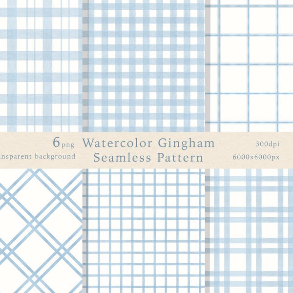 Light Blue Gingham Background - Etsy