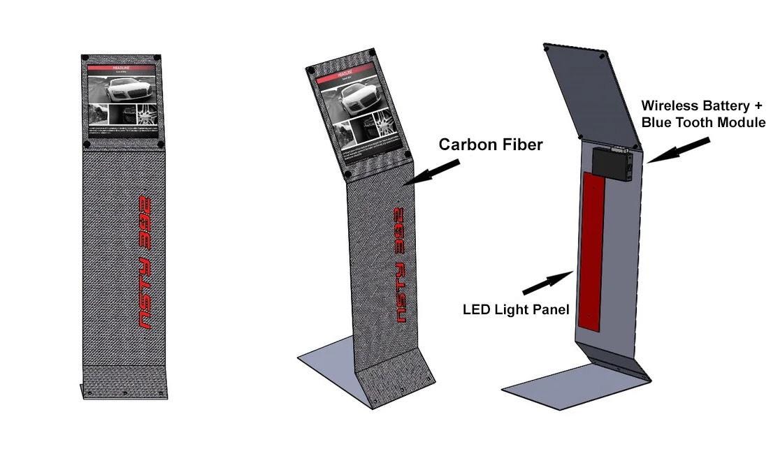 Customizable Car Podium Stand - Etsy