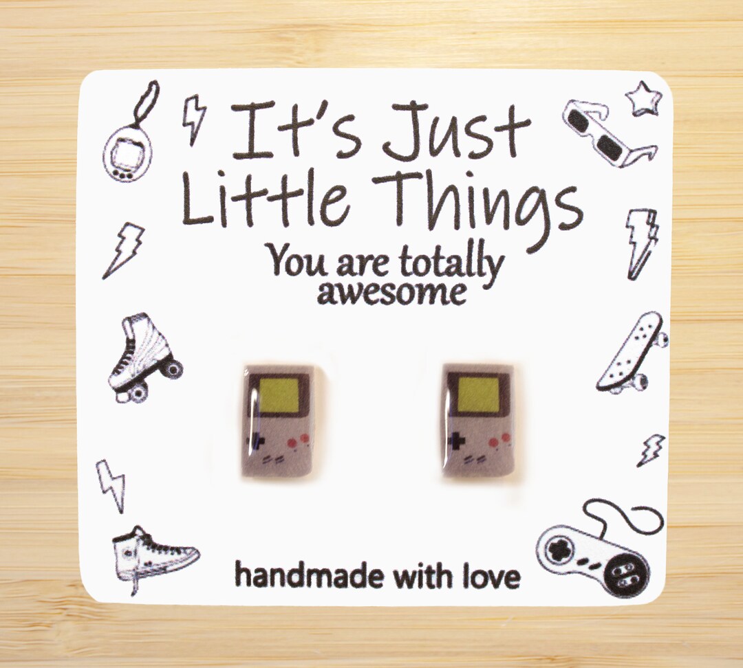 Retro Video Game Earrings, Unique Earrings, Retro Earrings, Geeky ...