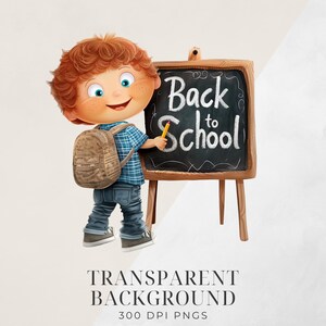 Adorable School Kids Clipart Bundle | School Clipart Set | Back to ...