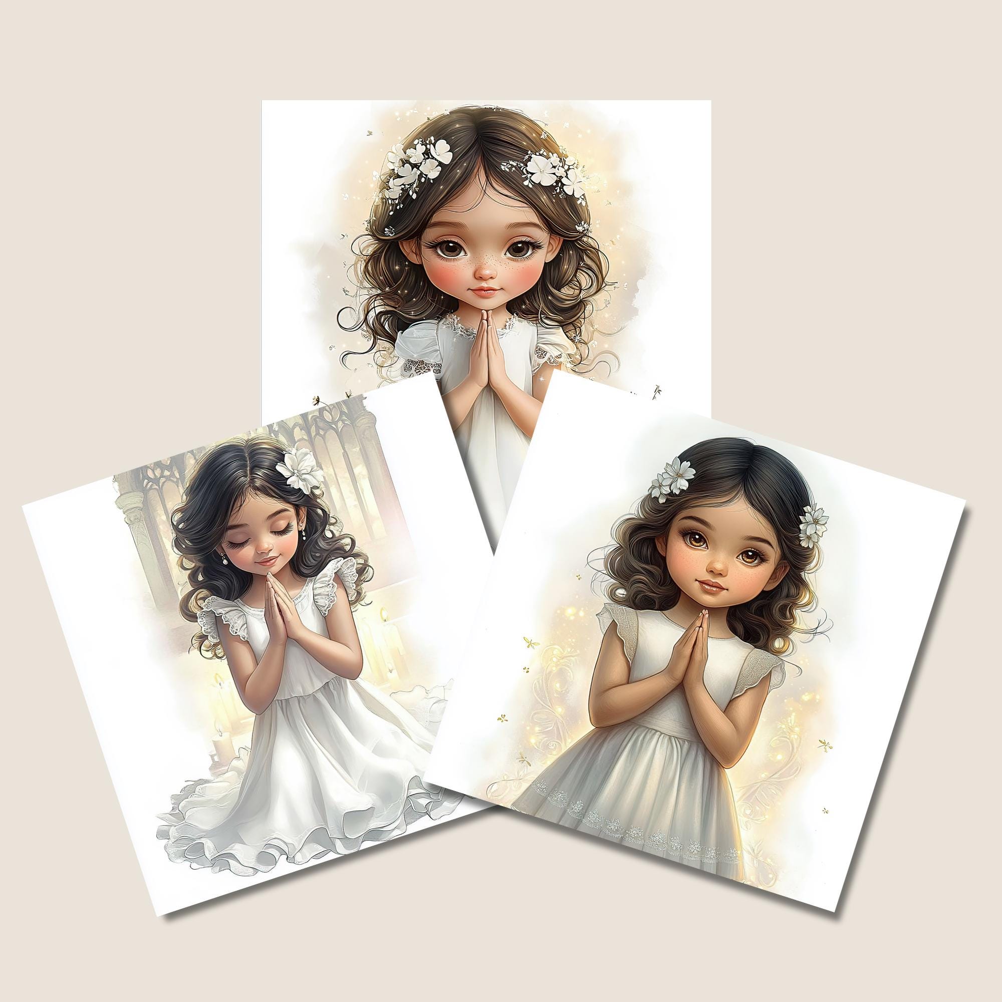 Holy Communion Clipart, 1st Communion Latina Girl, Holy Communion ...