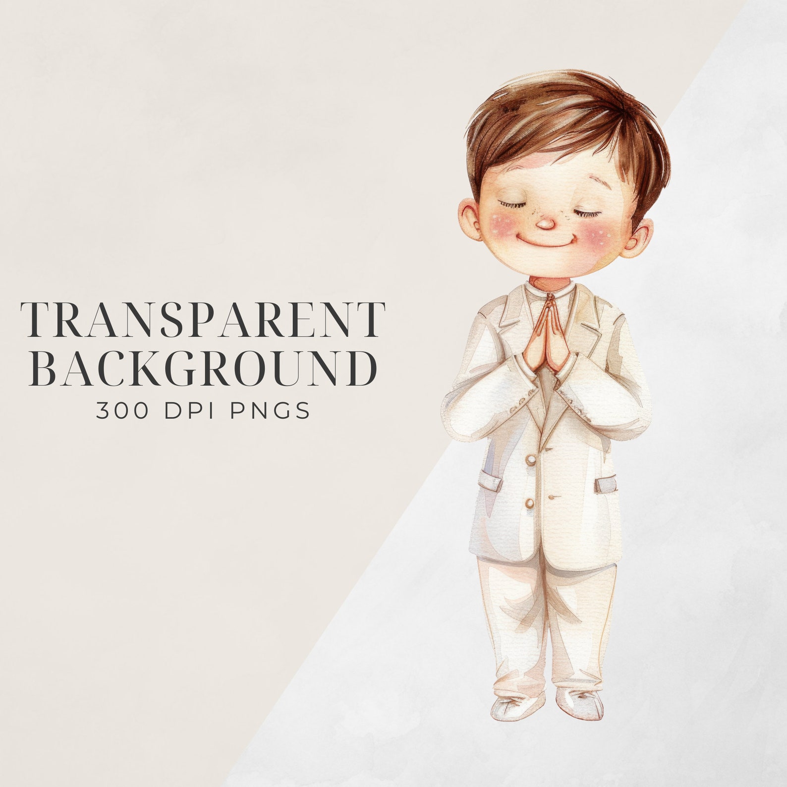 1st Communion, First Communion Clipart, Holy Communion, Praying Boy ...