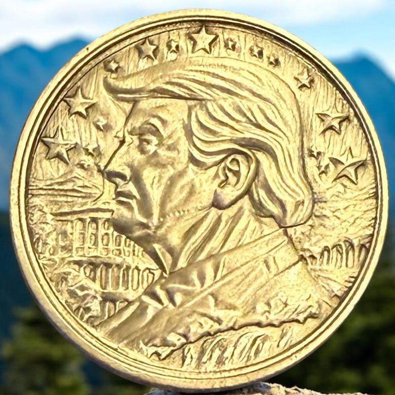 Trump Challenge Coin - Etsy