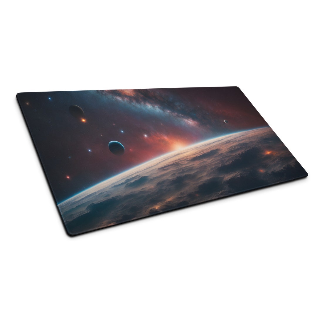 Space Exploration Gaming Mouse Pad, Large Mouse Pad, Mouse Mat ...