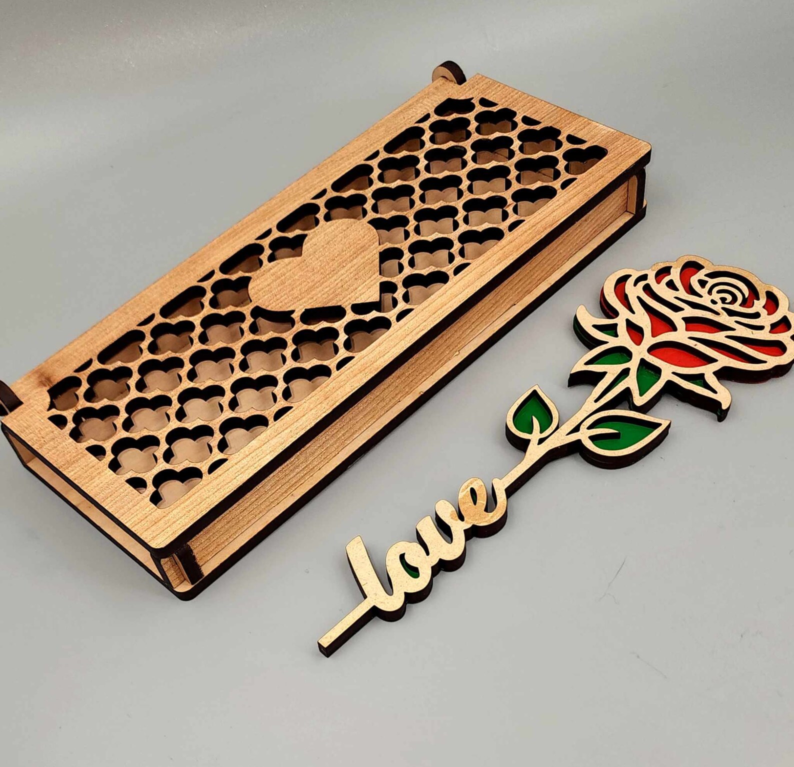 Decorative Box & Everlasting Rose | Home Decor | Gift for Her, Mothers ...