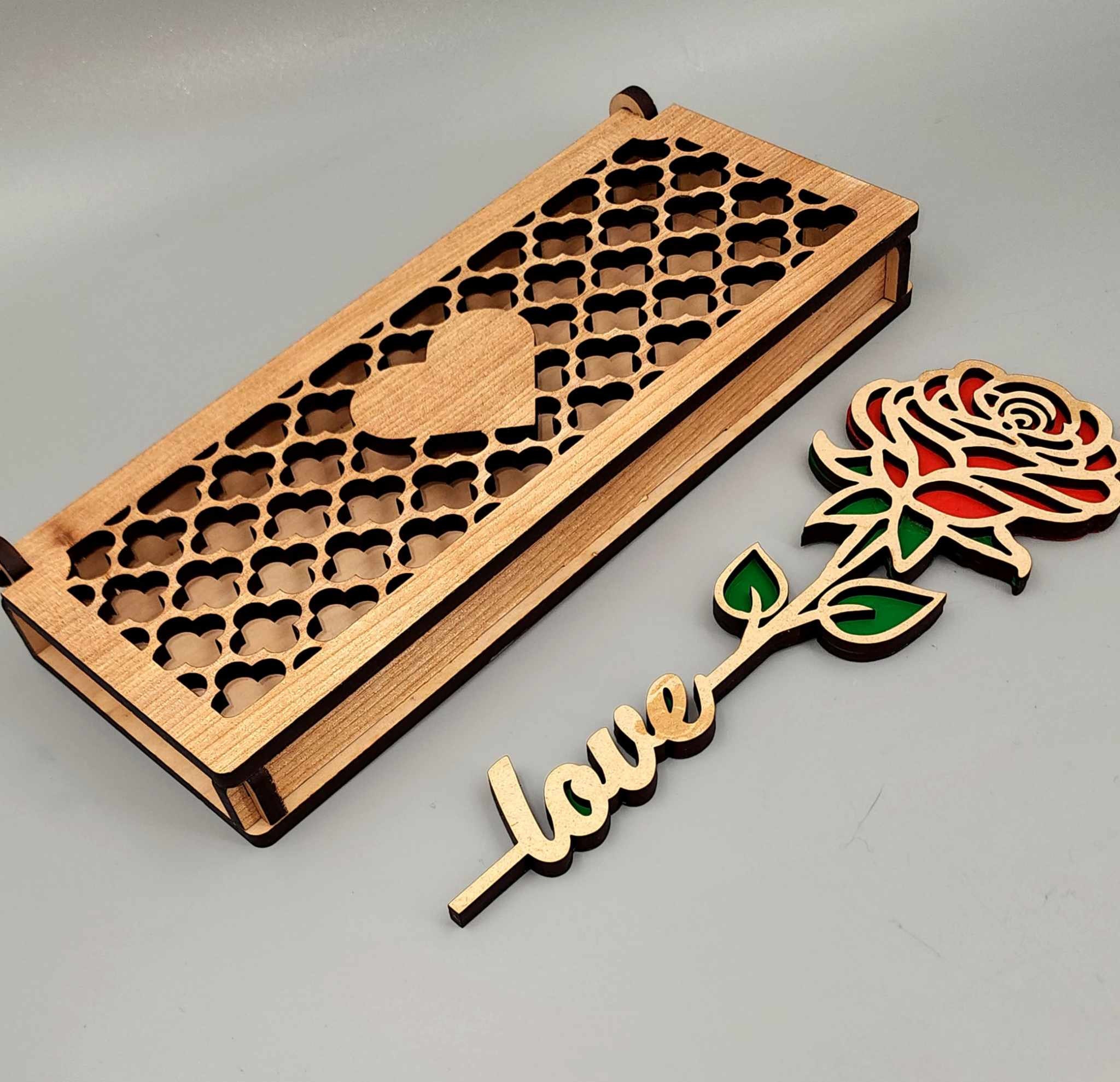 Decorative Box & Everlasting Rose | Home Decor | Gift for Her, Mothers ...
