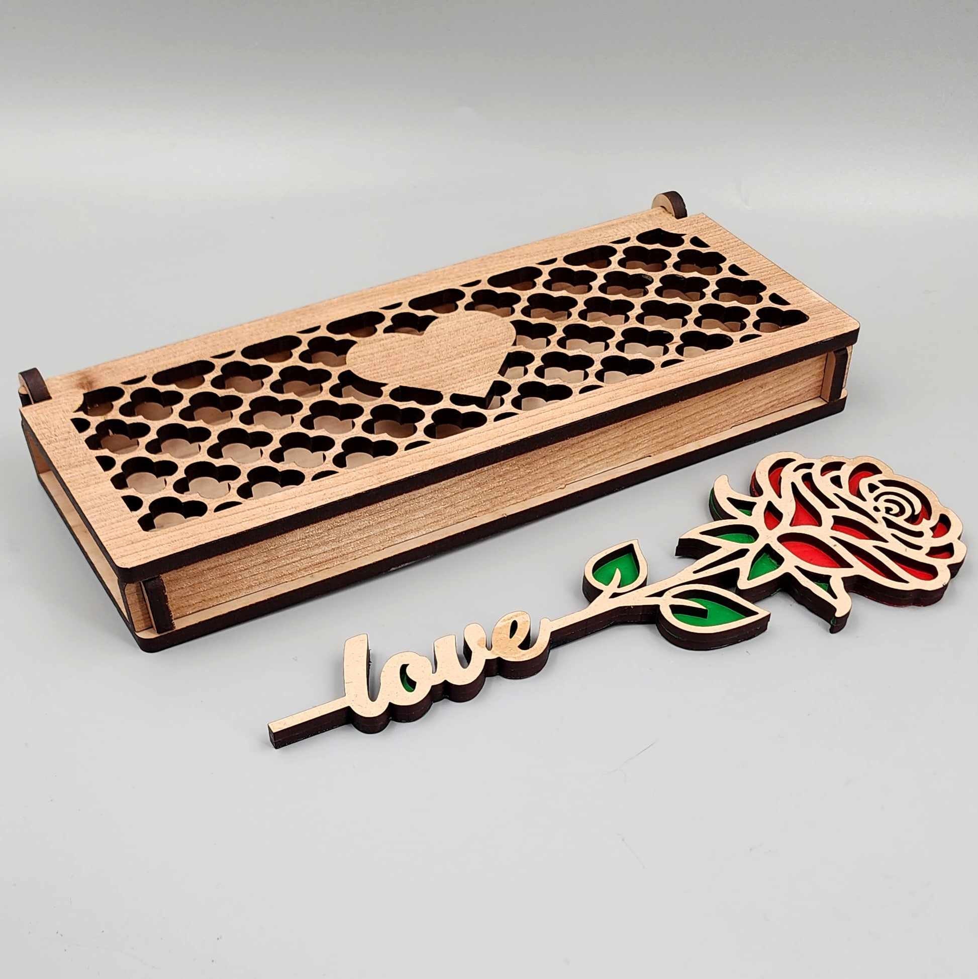 Decorative Box & Everlasting Rose | Home Decor | Gift for Her, Mothers ...