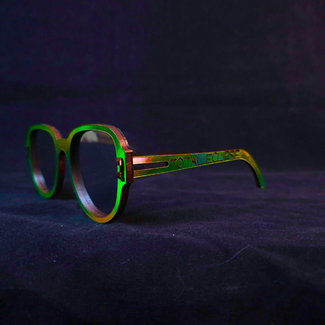 Eclipse 2024 Custom Made Solar Filter Glasses | Certified Solar Filter ...