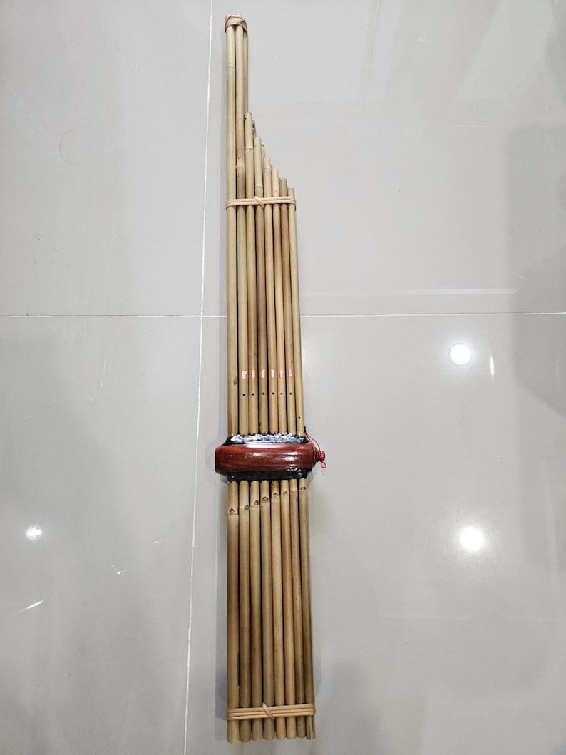 Thai Bamboo Khaen Mouth Organ, Isan Laos Musical Instrument - Etsy