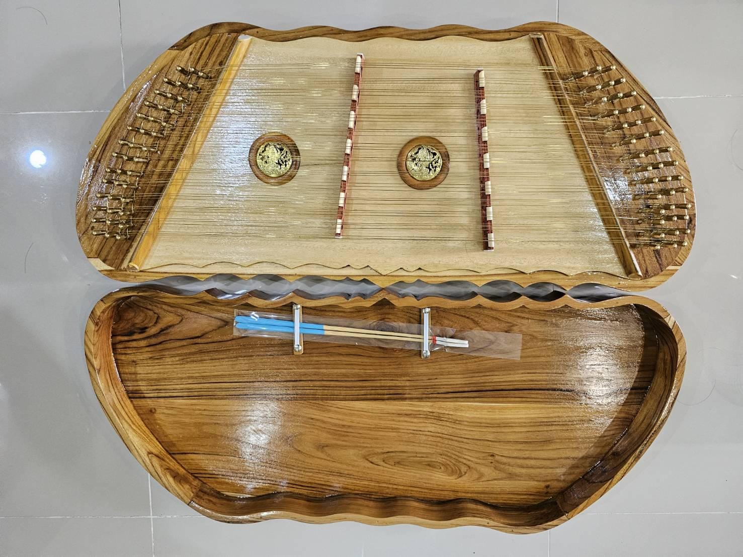 Handcrafted Thai Khim Hammered Dulcimer Most Satisfying Instrument Learn Pleasan - Etsy