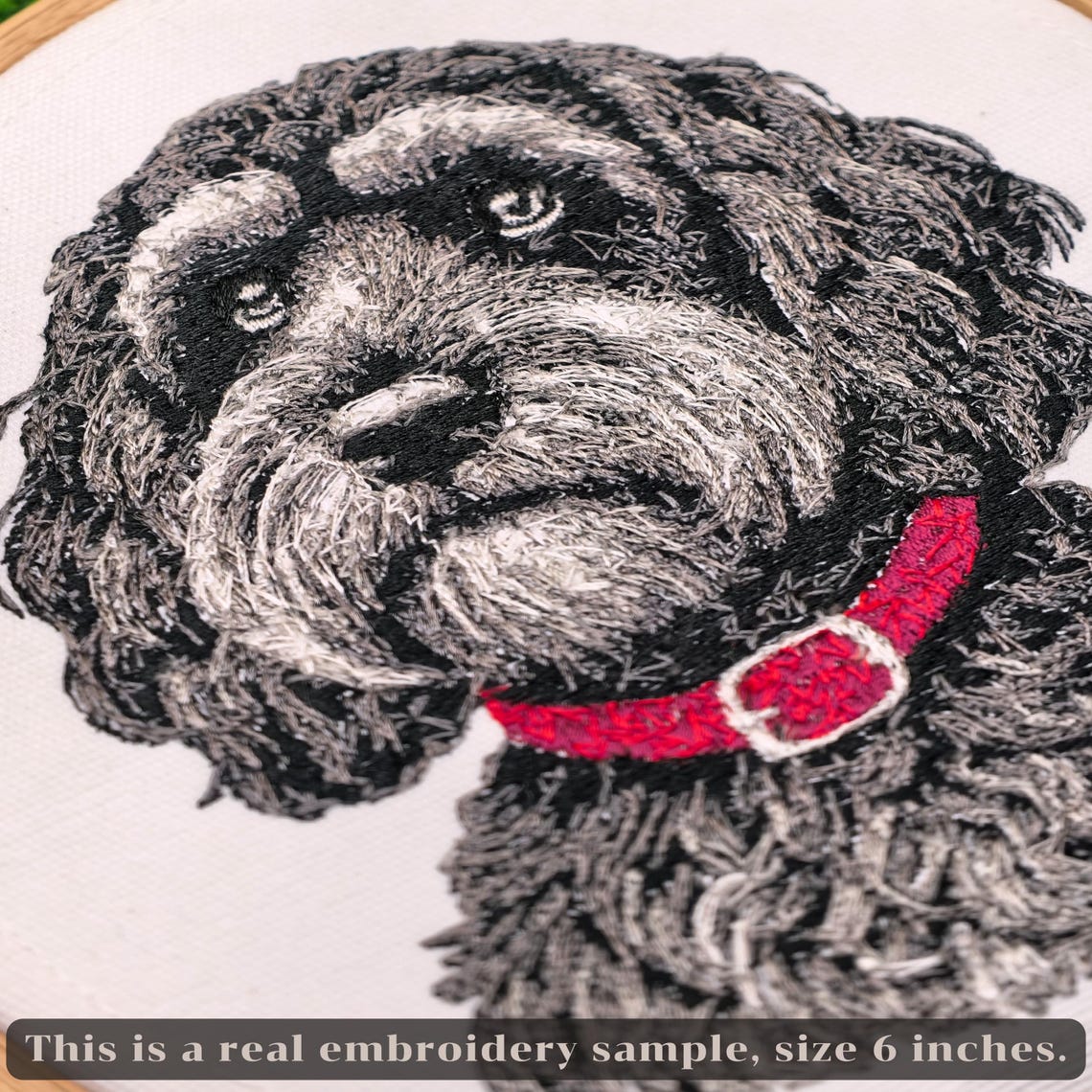 Cockapoo Dog Machine Embroidery Design: 5 Sizes (instant Download) - Etsy