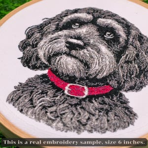 Cockapoo Dog Machine Embroidery Design: 5 Sizes (instant Download) - Etsy