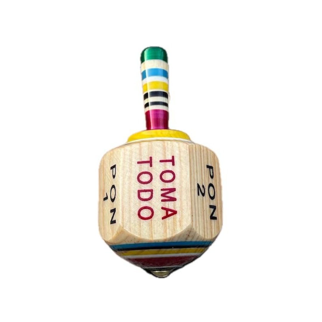 Toma Todo Pirinola – Mexican Fiesta Spinning Top Party Game - Etsy
